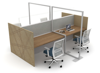 Complete Office Desk Systems: An Entire Workspace In One Product