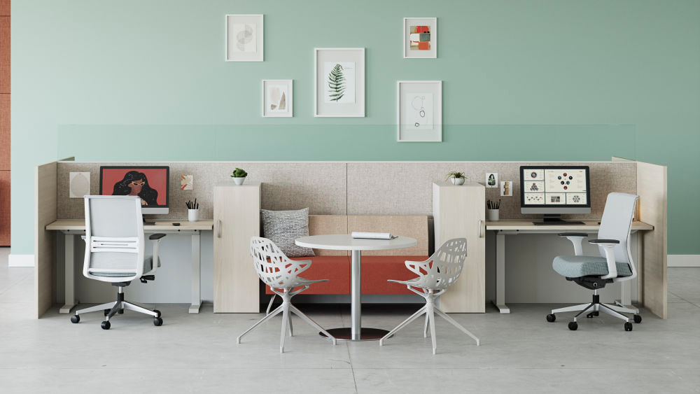 Complete Office Desk Systems: An Entire Workspace In One Product