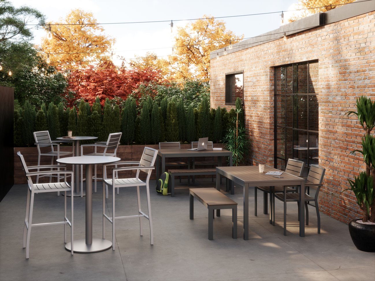 Attract and Retain Talent with Your Outdoor Workspace